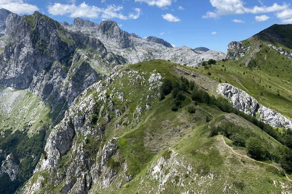 Geführtes Trekking auf dem Peaks of the Balkans Trail